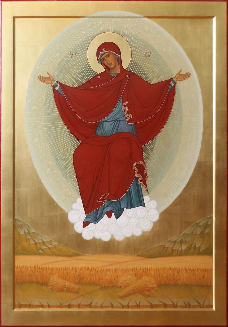 Icon of the Theotokos Multiplier of Wheat - theotokos.info